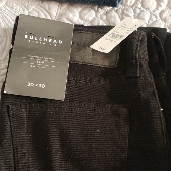 Bullhead | Jeans | Nwt Bullhead Denim Co Black Denim 5 Pocket Size 3x30 ...